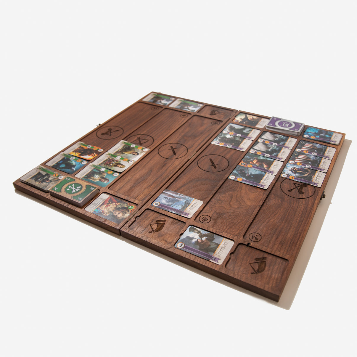 Gwent Board - Witcher Card Game - Genuine Hardwoods – Red Ridge Woodworking
